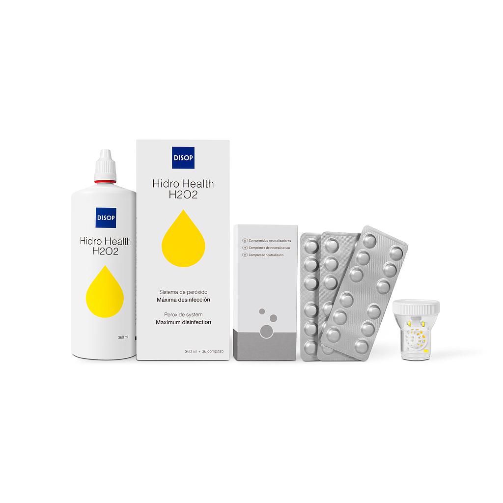 HIDRO HEALTH H2O2 360ml+36com | Visionis
